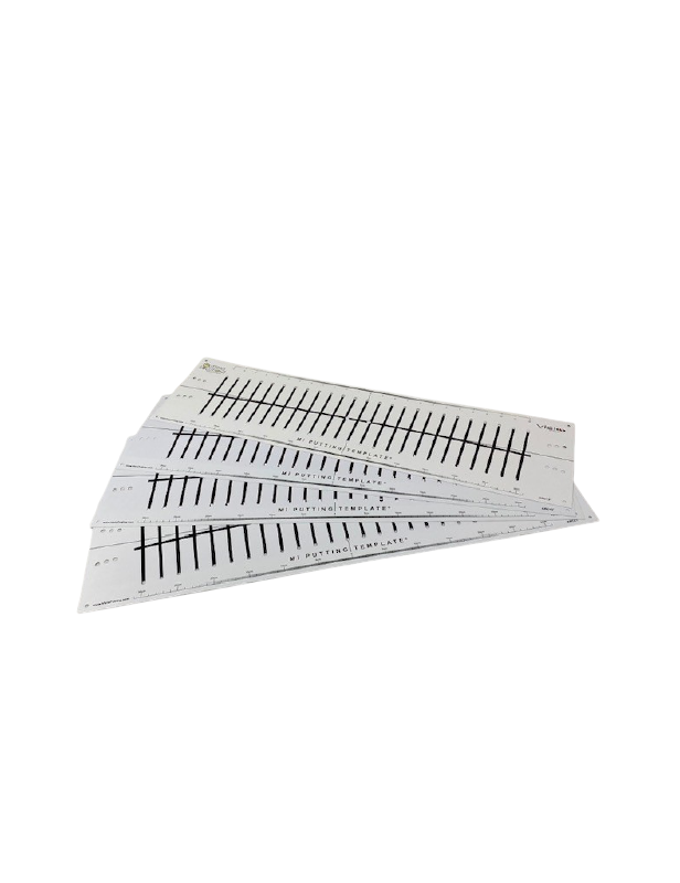 Putting template Visio - Entrainement golf putting maison