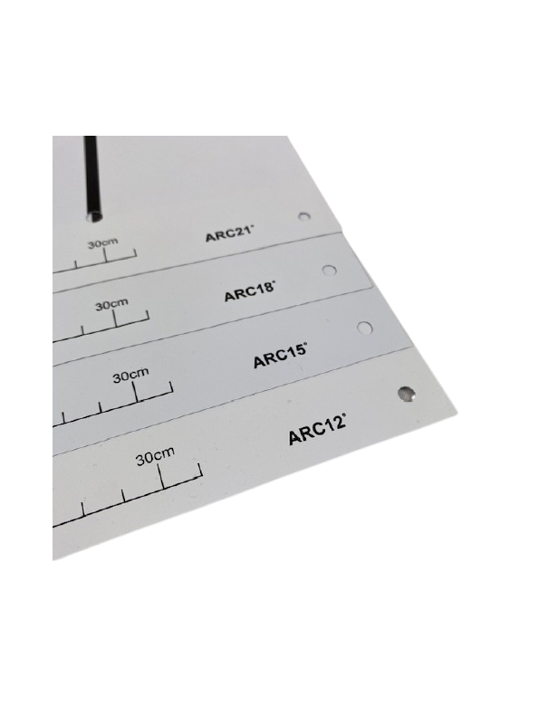 Putting template Visio - Entrainement golf putting maison