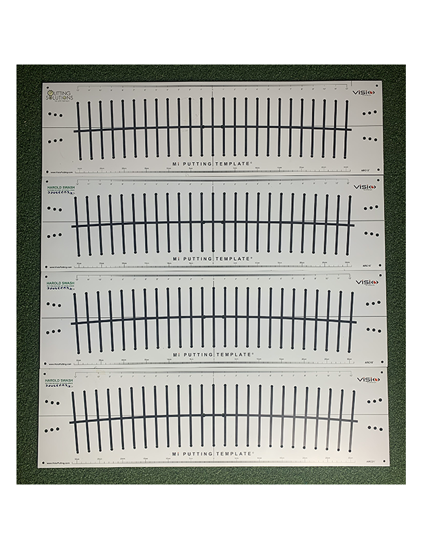 Putting template Visio - Entrainement golf putting maison
