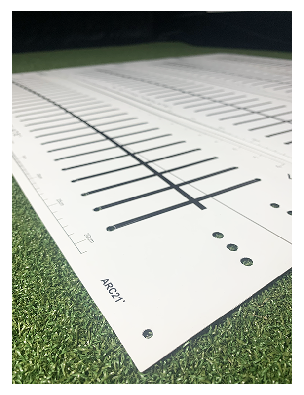 Putting template Visio - Entrainement golf putting maison
