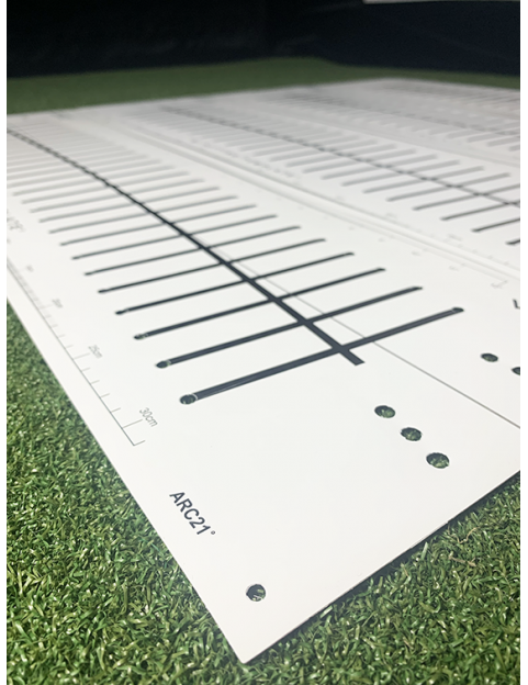 Putting template Visio - Entrainement golf putting maison